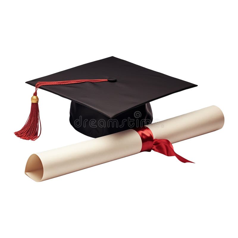 Graduation Cap on Transparent Background - Ai Generated Stock ...