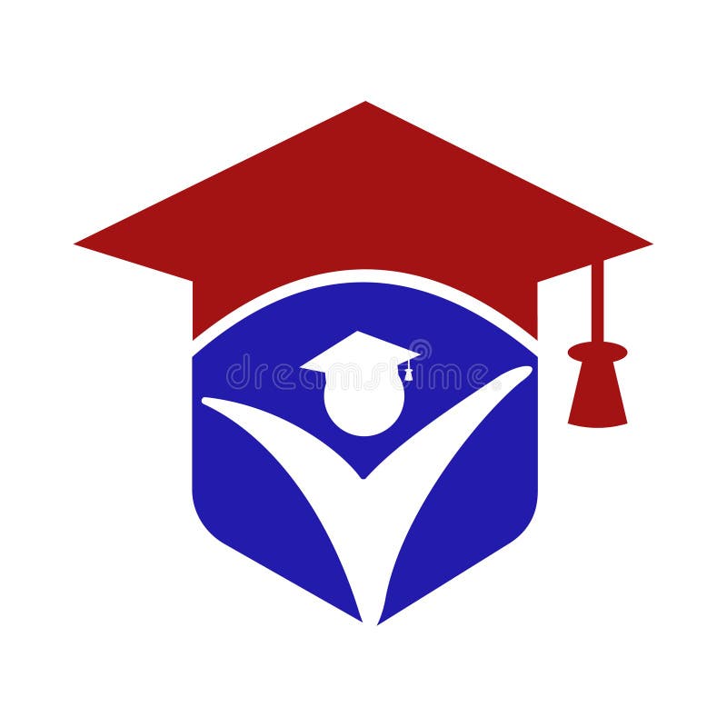 Graduation Cap Vector Icon Educational Logo Stock Vector - Illustration ...
