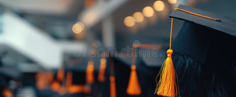 The Graduation Caps Celebrating Success at a Formal Ceremony.AI ...