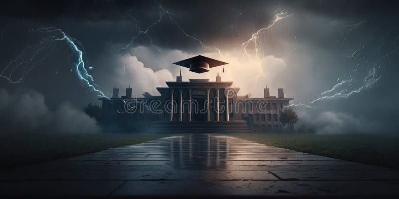 Congratulation with the Graduation Caps, Graduation Day Concept ...