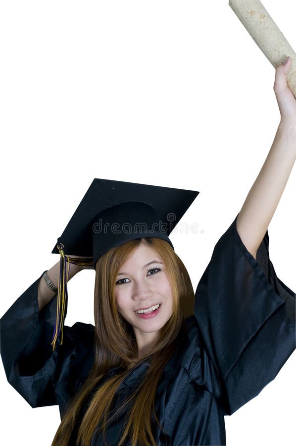 Gorgeous Graduation Woman stock photo. Image of people - 2699140