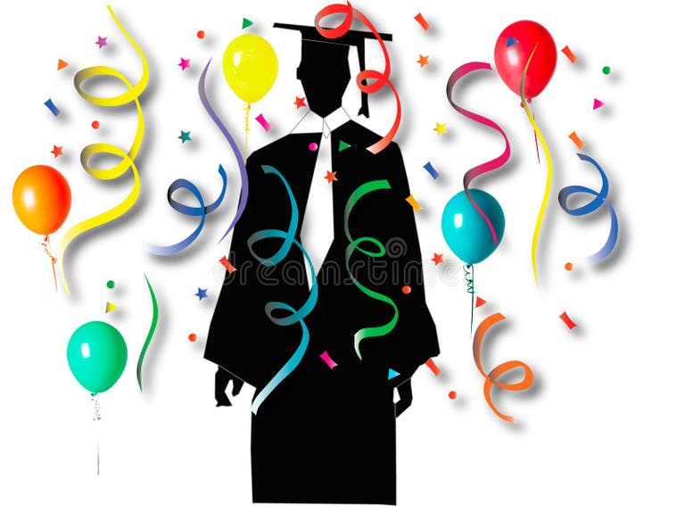 Graduation Confetti Border Stock Illustrations – 623 Graduation ...