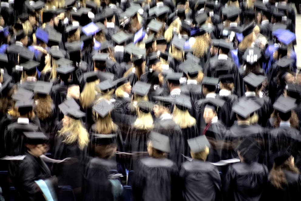 Graduation ceremony stock image. Image of cheer, gathering - 12468929