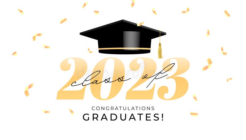 Graduation Ceremony Banner. Class of 2023 Congratulations Graduates ...