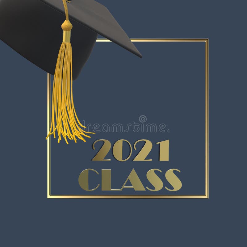 Blue Class 2021 Graduation Cap Stock Illustrations – 78 Blue Class 2021 ...