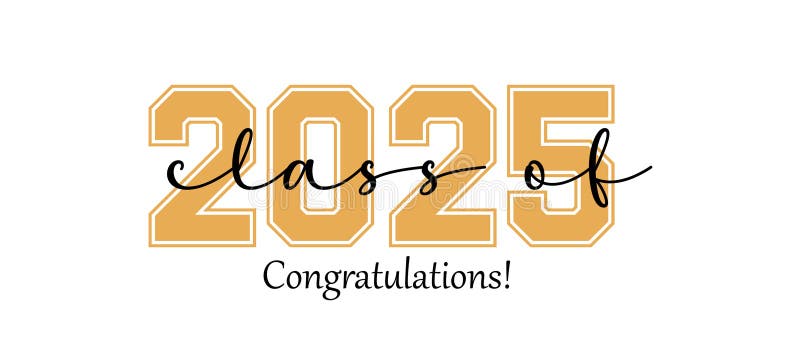 Graduation Class of 2024 Greeting Card Vector Design Congratulations ...