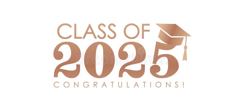 Graduation Class of 2024 Greeting Card Vector Design Congratulations ...