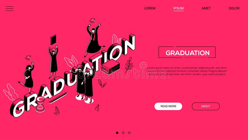 Graduation Header Stock Illustrations – 631 Graduation Header Stock ...