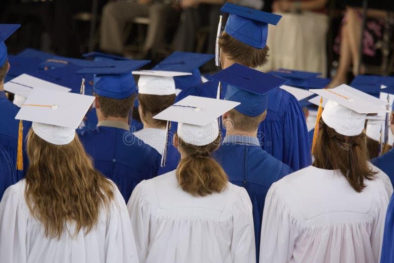 Graduation Day stock image. Image of girls, circumstance - 464549