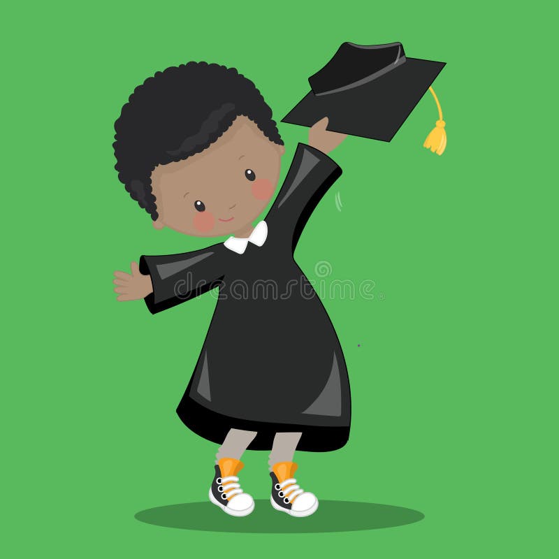 Graduation day boy 21 stock vector. Illustration of cartoon - 198987542