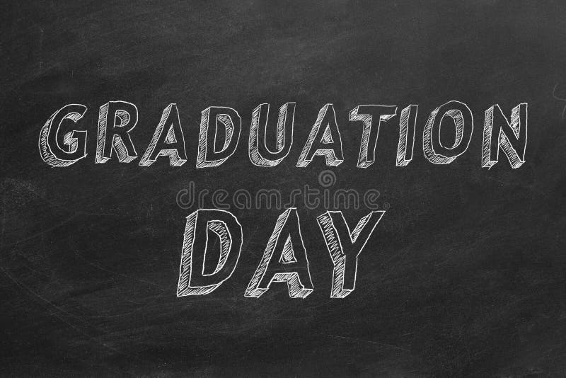 Graduation day stock illustration. Illustration of chalk - 144945508