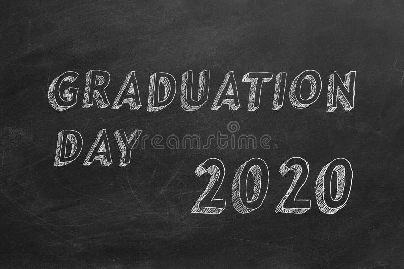 Graduation day 2020 stock illustration. Illustration of celebrate ...