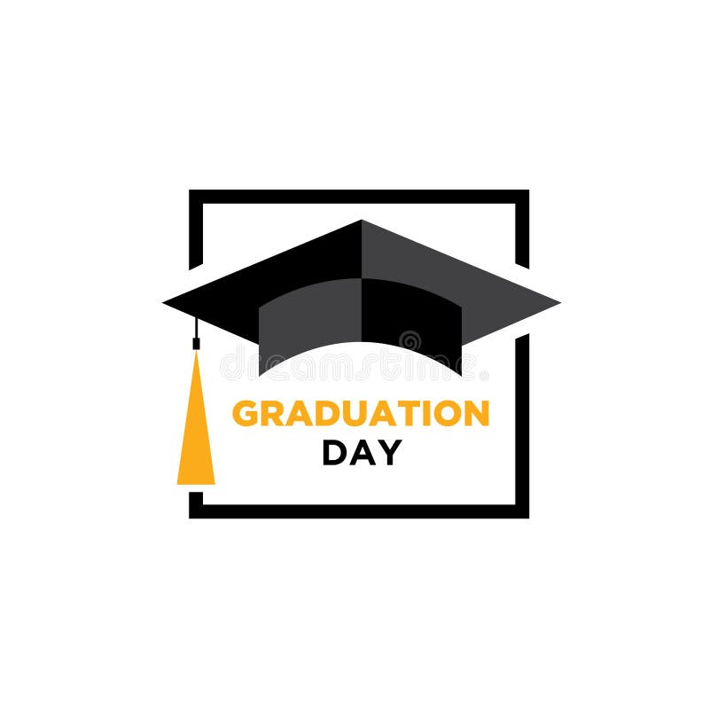 Graduation Day Logo Designs Modern for Education Stock Vector ...
