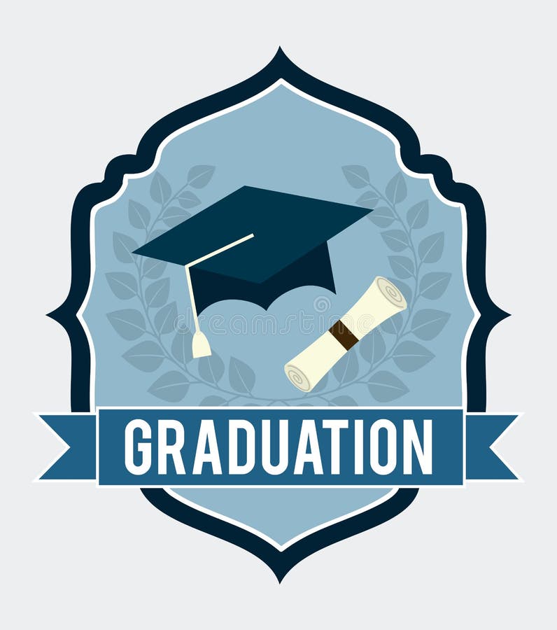 Graduation design stock vector. Illustration of congratulations - 45999000