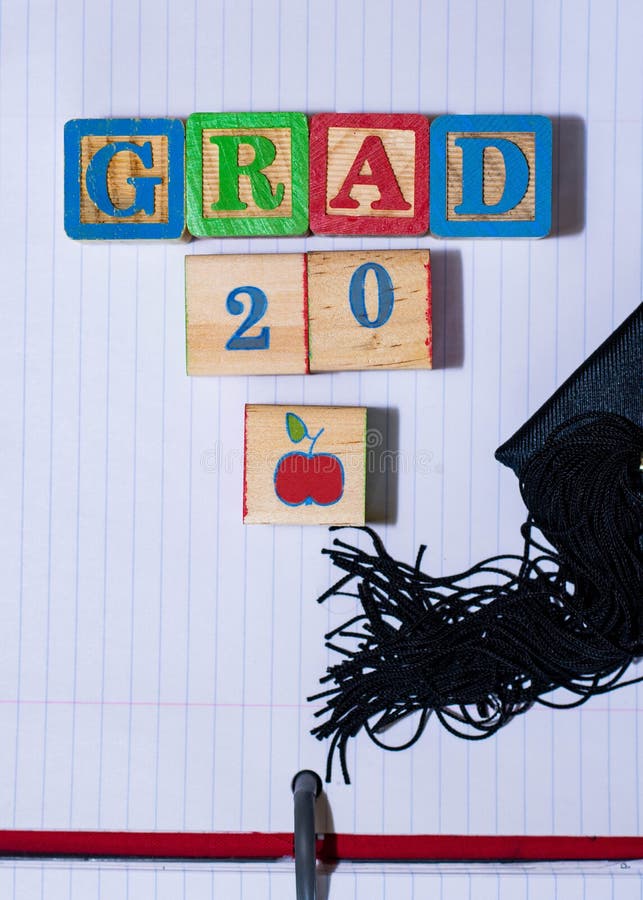 Graduation 2020 Education Background Stock Image - Image of completion ...