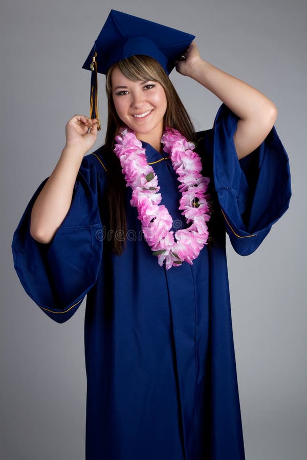 Graduation Girl stock photo. Image of education, face - 14936932