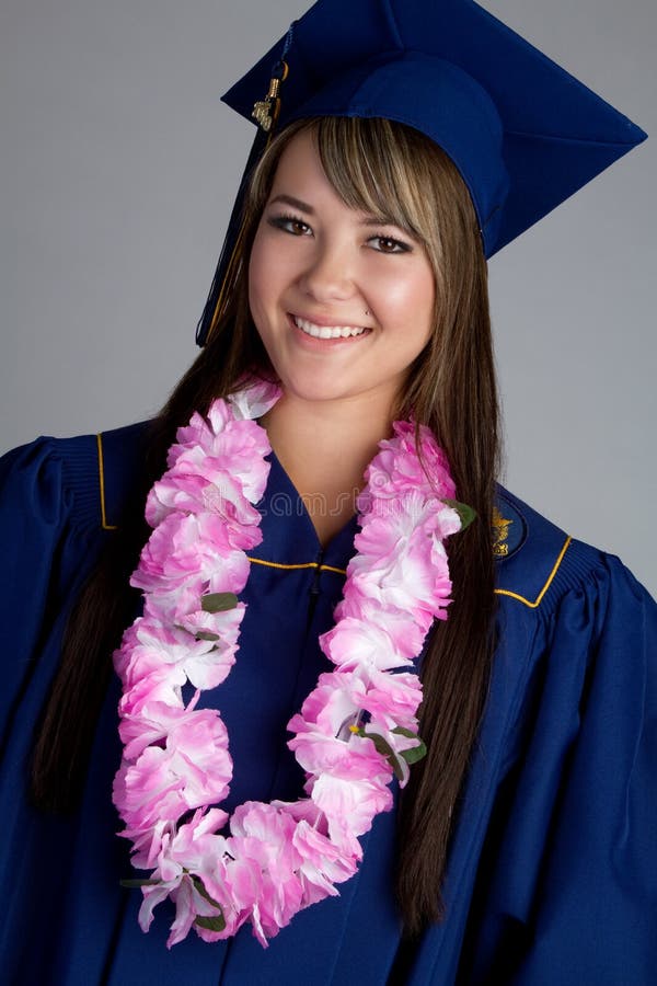 Graduation Girl stock image. Image of grey, joyful, female - 14937159