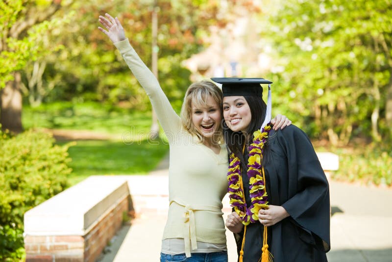 Graduation girl stock photo. Image of asian, beauty, adorable - 9159300