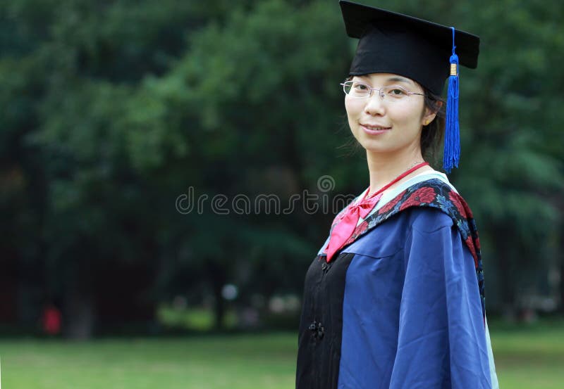 Graduation girl stock photo. Image of beauty, beautiful - 31748058