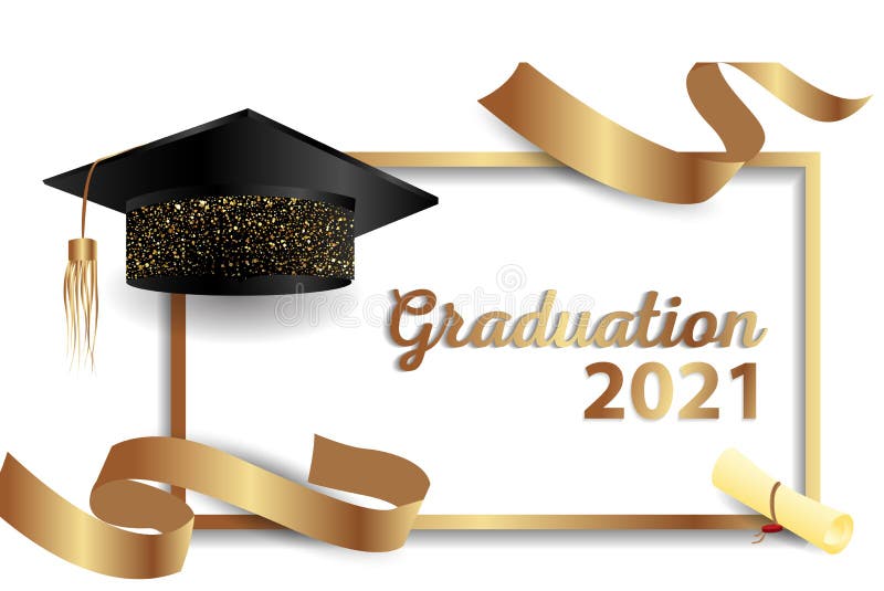 Graduation Greetings, Realistic Graduation Cap, Greeting Banner ...