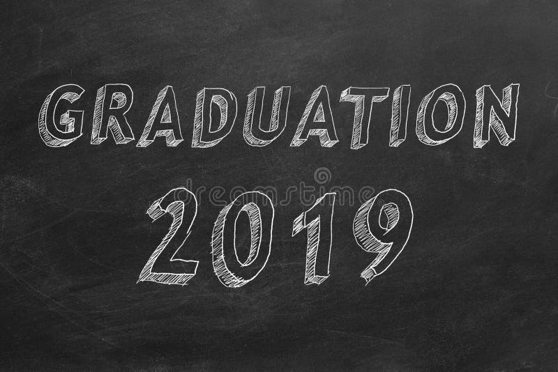 Graduation 2019 stock illustration. Illustration of education - 145439443