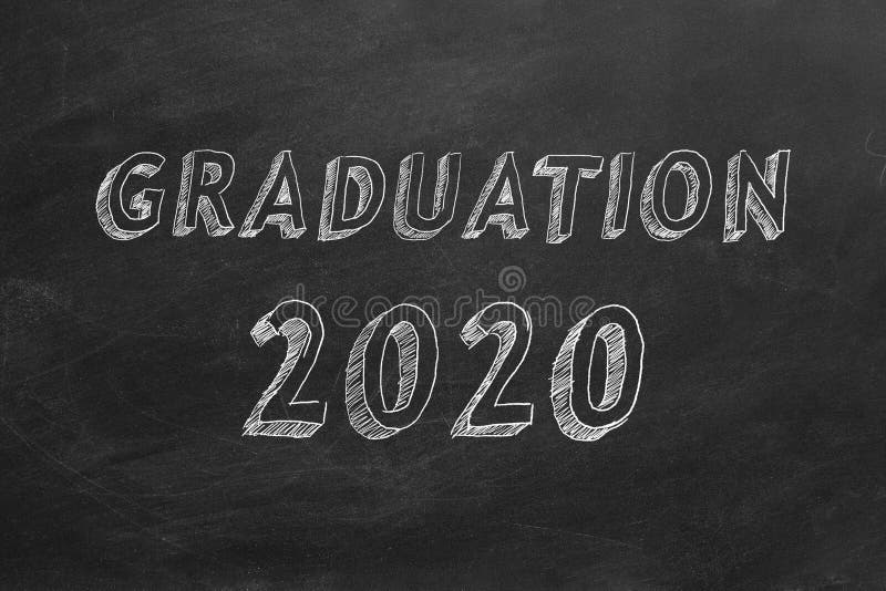 Graduation day 2020 stock illustration. Illustration of desk - 169794940