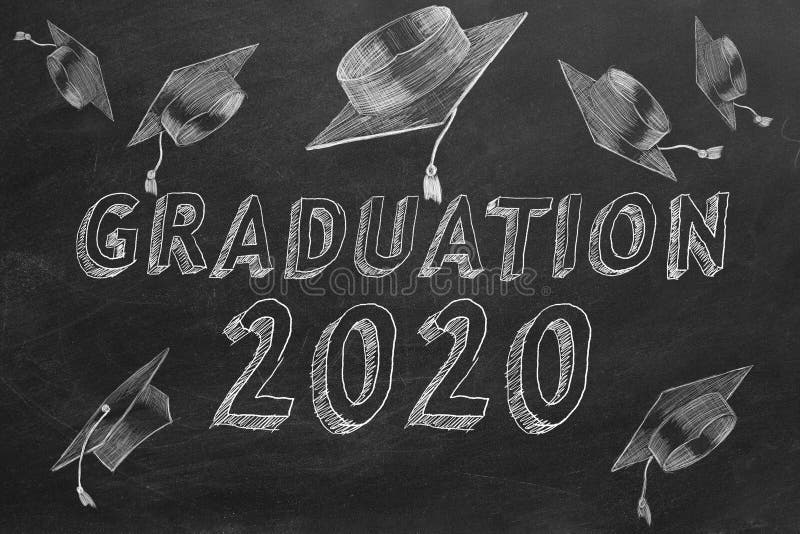Graduation 2020 stock image. Image of academy, caps - 168278501