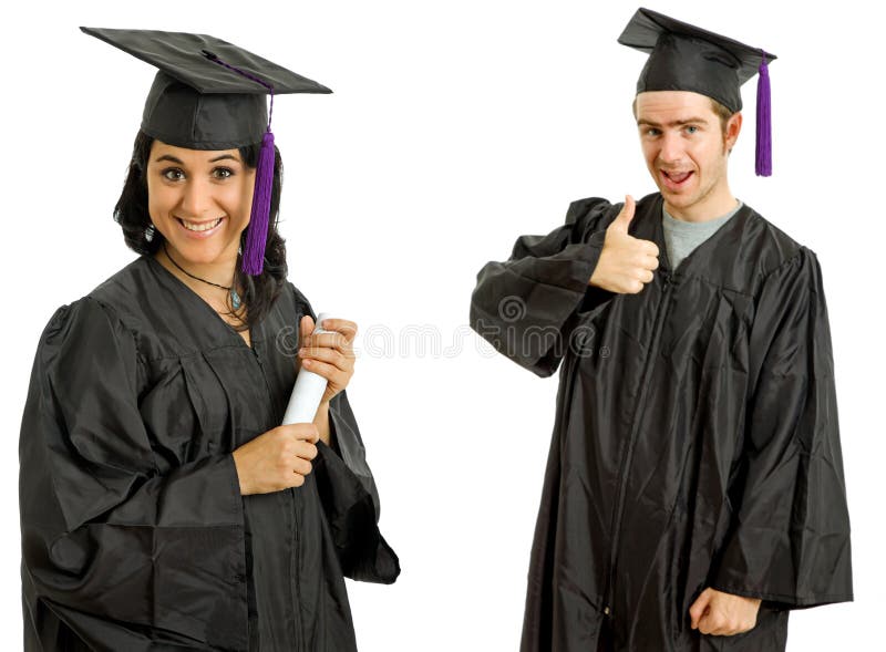 Graduation stock photo. Image of female, couple, ceremony - 33949596