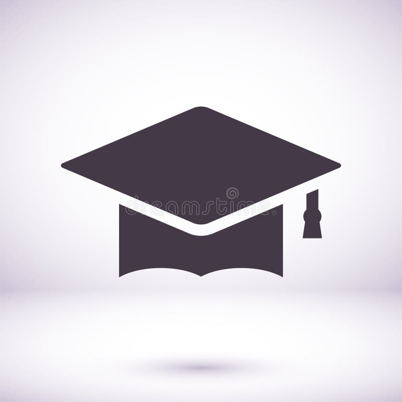 Graduation Hat Icon . Vector Graduation Hat . Illustration Graduation ...