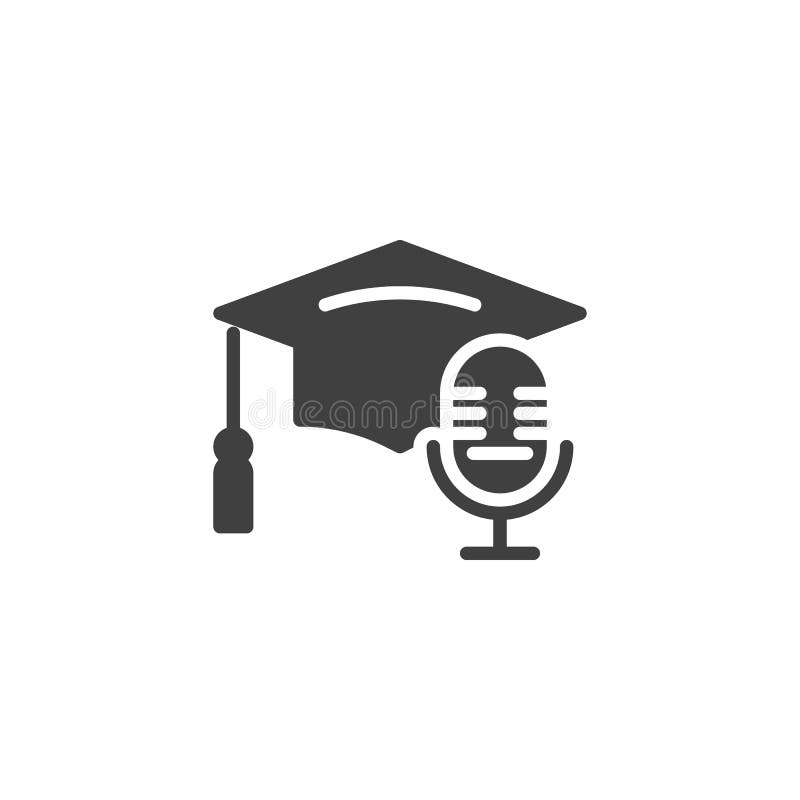 Microphone Graduation Cap Stock Illustrations – 205 Microphone ...