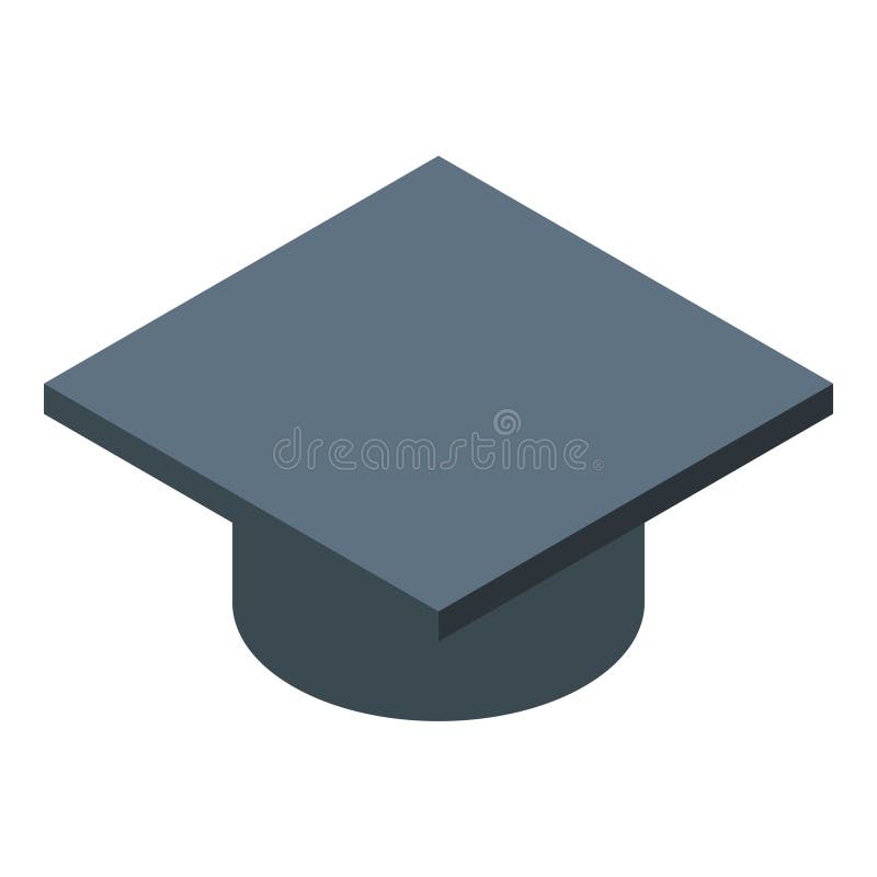 Graduation Hat Representing Academic Success and Higher Education Stock ...