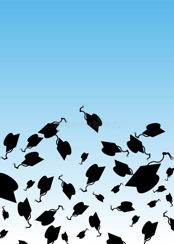 Graduation Hat Toss Stock Illustrations – 365 Graduation Hat Toss Stock ...