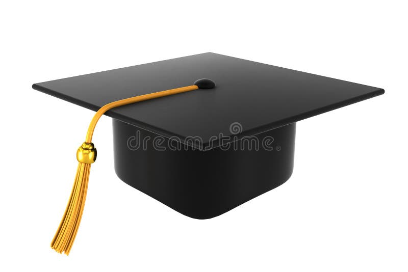 Graduation Hat White Background Stock Illustrations – 15,125 Graduation ...