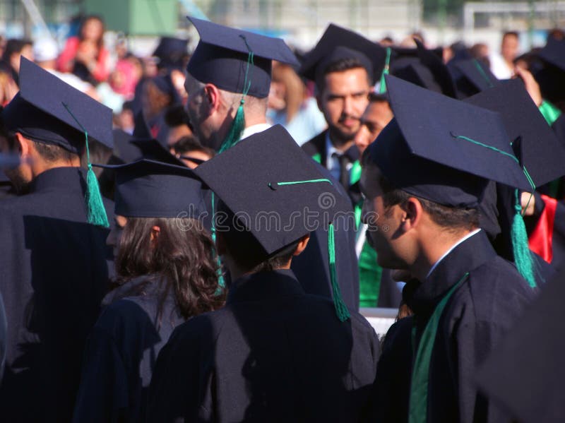 Graduation hats editorial stock image. Image of grads - 56344699
