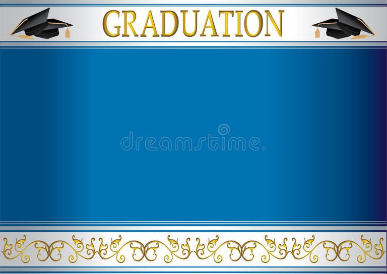 Graduation Card Invitation Background Stock Illustrations – 17,675 ...