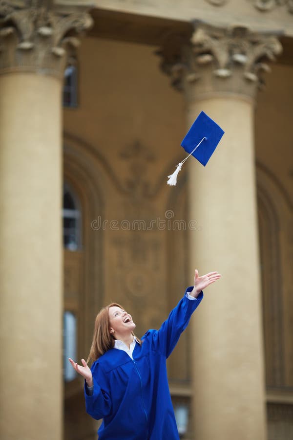 Graduation stock image. Image of high, female, graduate - 30342983