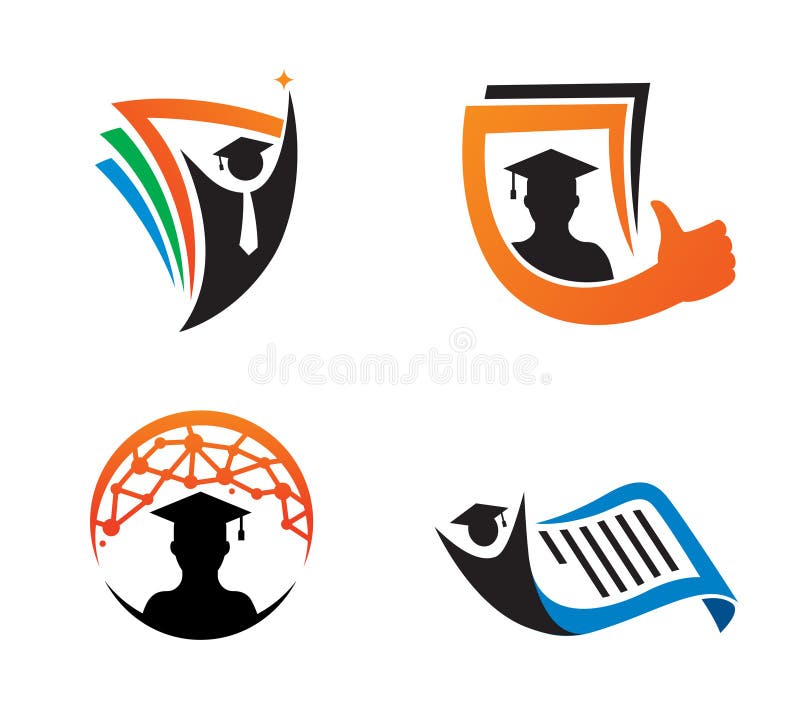 Graduation Logo or Icon Template Design Stock Vector - Illustration of ...