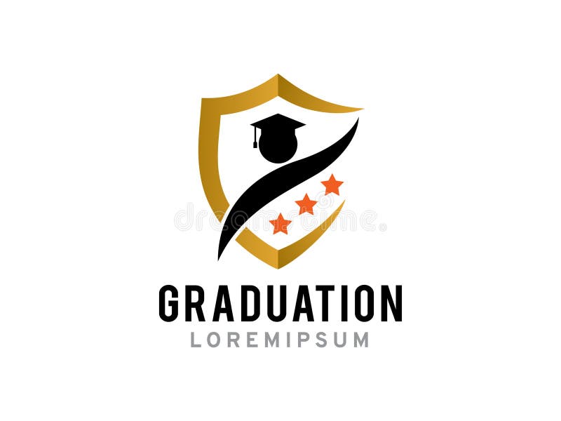 Graduation Logo Symbol or Icon Template Stock Vector - Illustration of ...