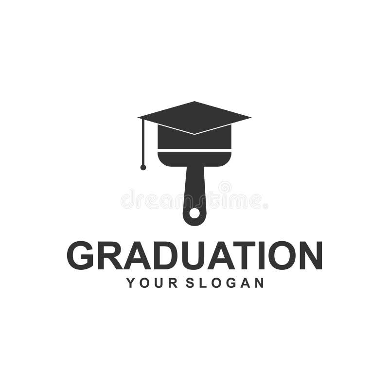 Graduation Logo Template Design Vector Illustration Icon Stock ...
