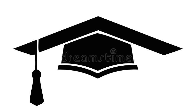 Graduation Logo Set Template Design Elements. Vector Illustration ...