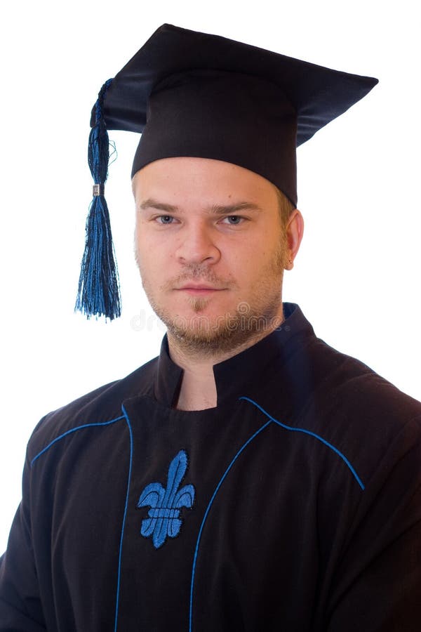 Graduation man stock image. Image of adult, college, caucasian - 9131769