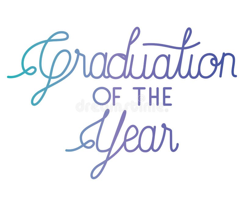 Graduation Font Stock Illustrations – 4,667 Graduation Font Stock ...