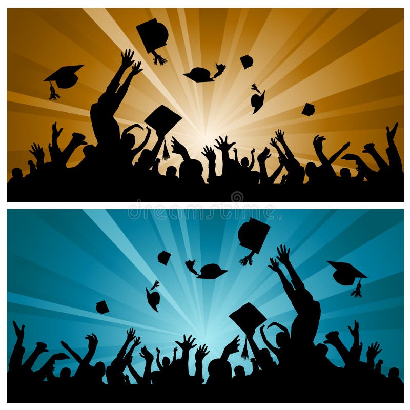 Graduation party stock vector. Illustration of certificate - 14221783