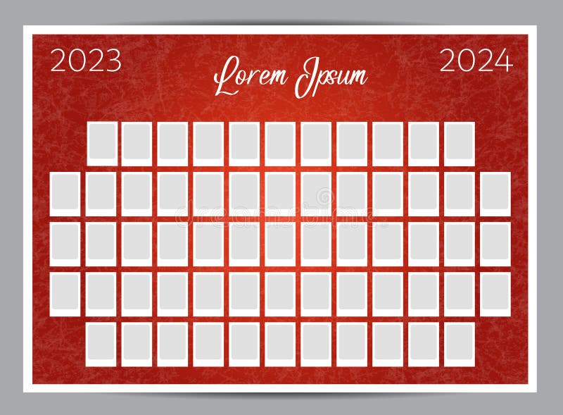 Graduation Photo Frame Mosaic Collage Template Stock Vector ...