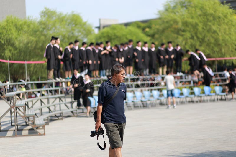 Graduation photos editorial stock photo. Image of asia - 44619948
