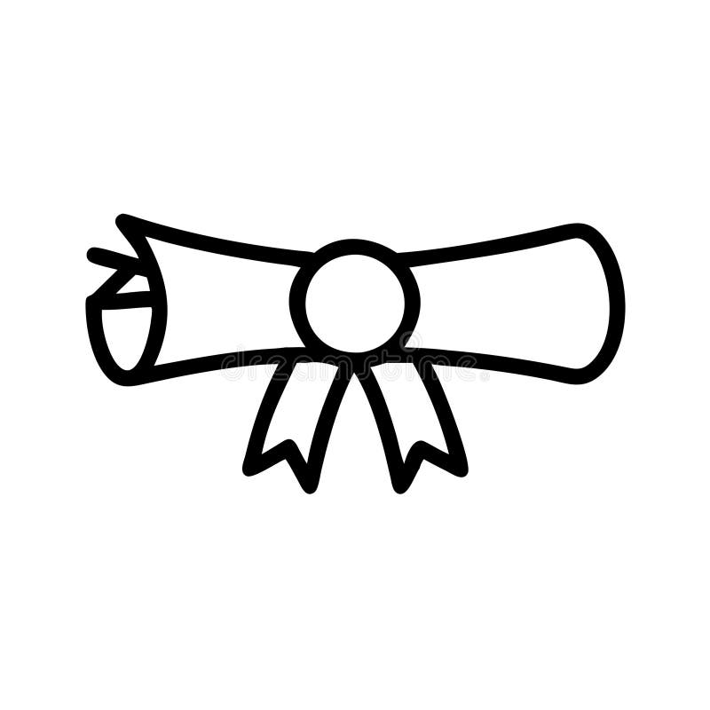 Graduation Scroll Clip Art