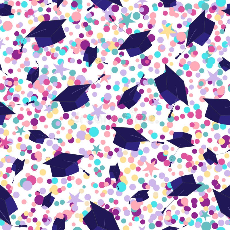 Graduation background stock illustration. Illustration of design - 30749847