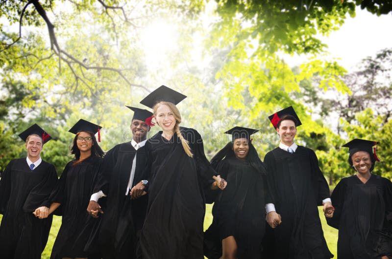 Graduation Student Commencement University Degree Concept Stock Photo ...