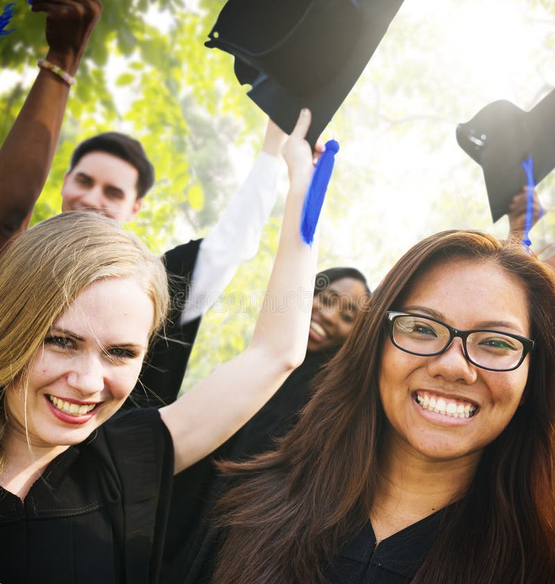 Graduation Student Commencement University Degree Concept Stock Photo ...