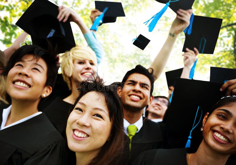 Graduation Student Commencement University Degree Concept Stock Photo ...